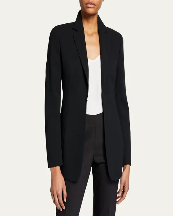 Akris Odette Wool Blazer