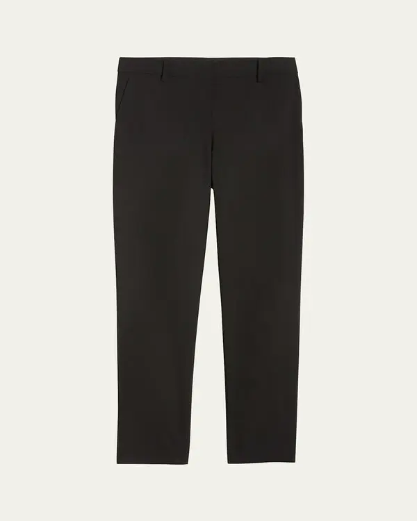Theory Treeca Good Wool Cropped Pants
