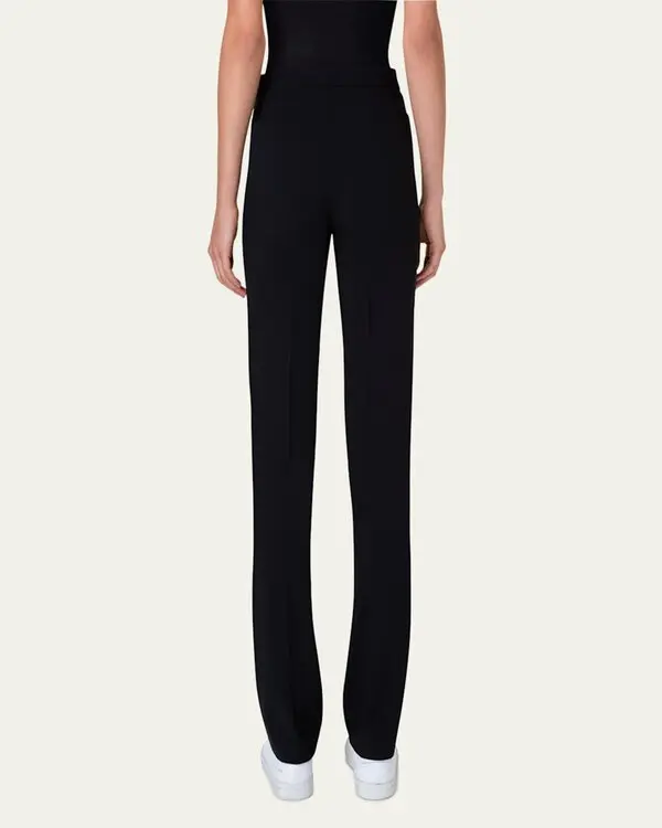 Akris Francoise Slim-straight Pants