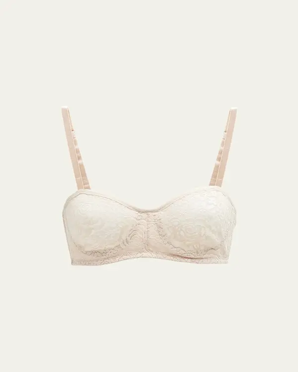 Wacoal Halo Lace Strapless Bra - Naturally Nude
