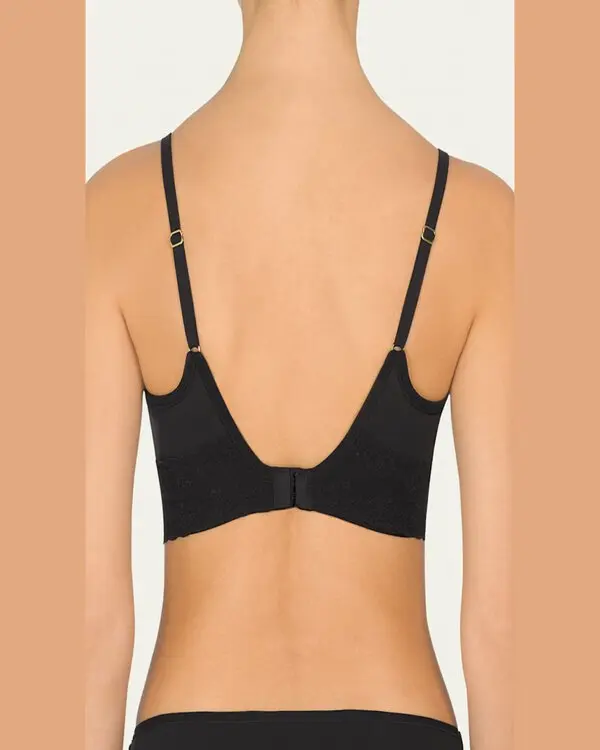 Natori Bliss Perfection Contour Soft-cup Bra - Black