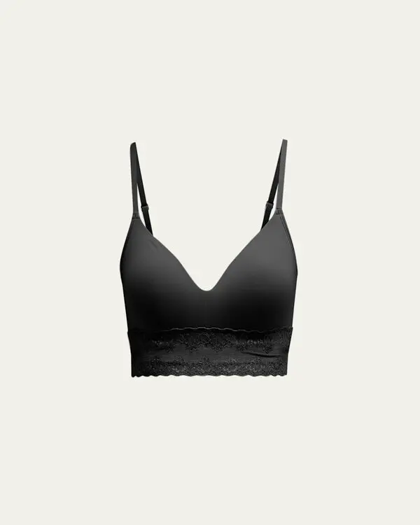 Natori Bliss Perfection Contour Soft-cup Bra - Black