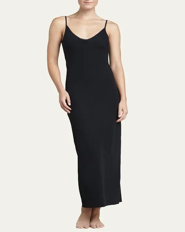 Commando Debutante Long Slip - Black