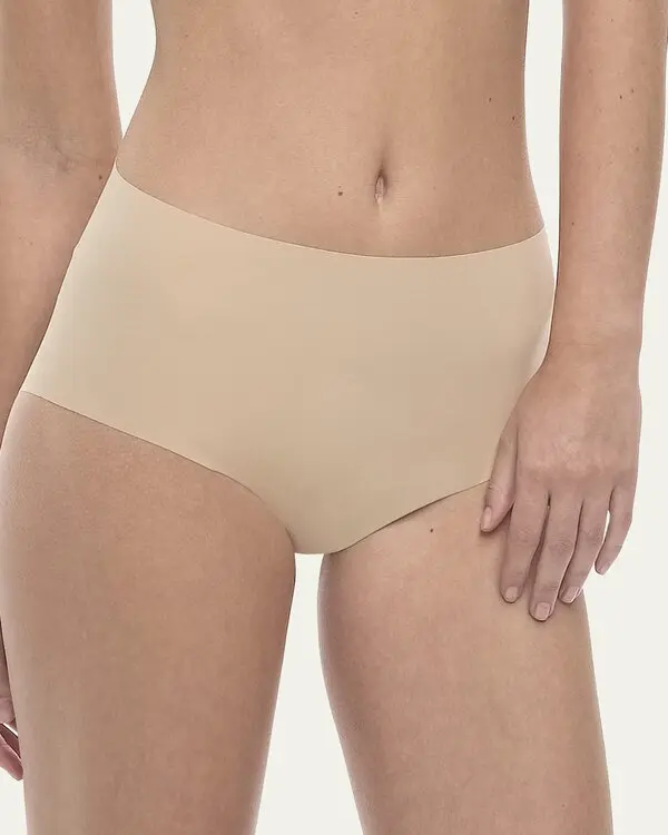 Commando Hi-rise Microfiber Panty - Beige