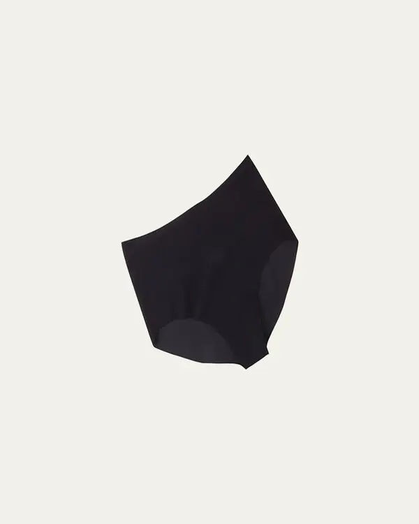 Commando Hi-rise Microfiber Panty - Black