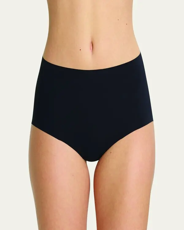 Commando Hi-rise Microfiber Panty - Black