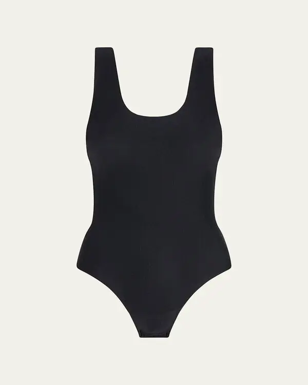 Commando Butter Tank Bodysuit - Black