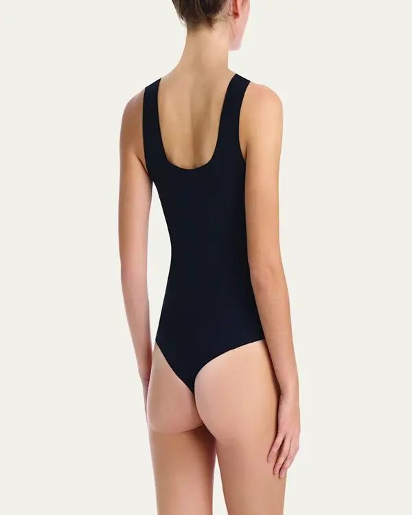 Commando Butter Tank Bodysuit - Black