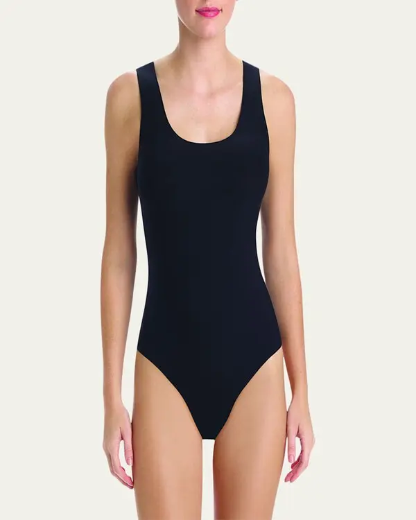 Commando Butter Tank Bodysuit - Black