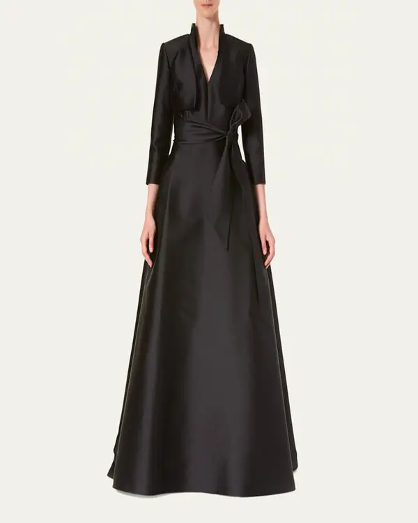 Carolina Herrera Icon Mikado Bolero Jacket