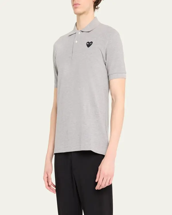 Comme Des Garçons Heart Polo Shirt