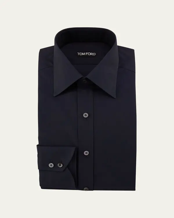 TOM FORD Solid Dress Shirt