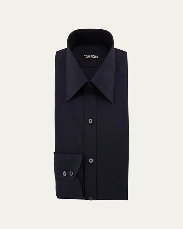 TOM FORD Solid Dress Shirt