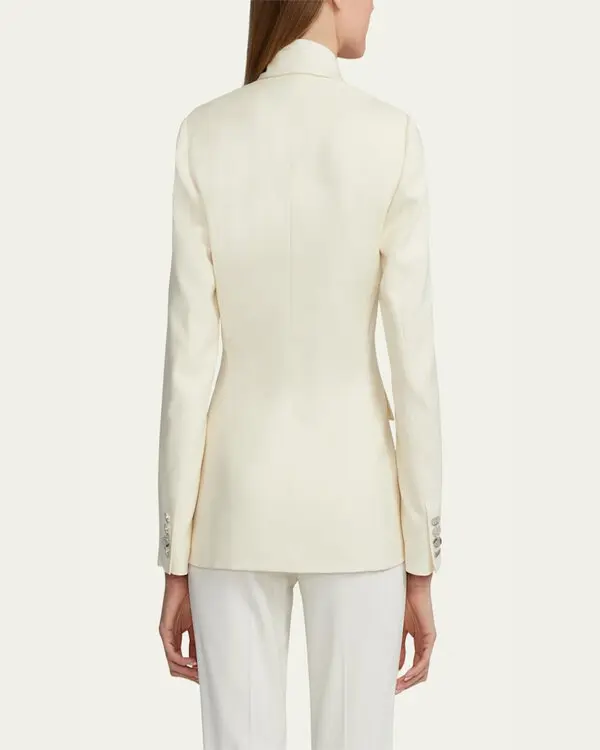 Ralph Lauren Camden Cashmere Jacket - Cream