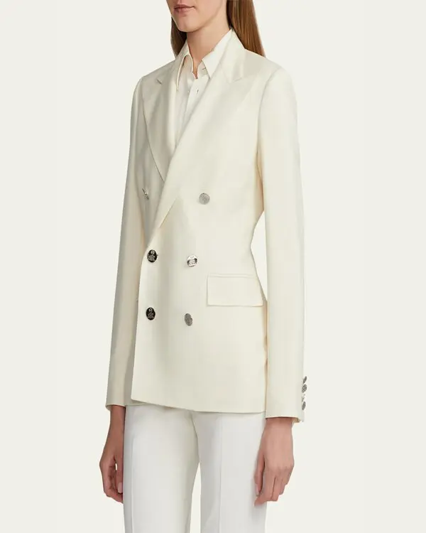 Ralph Lauren Camden Cashmere Jacket - Cream