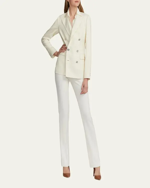 Ralph Lauren Camden Cashmere Jacket - Cream