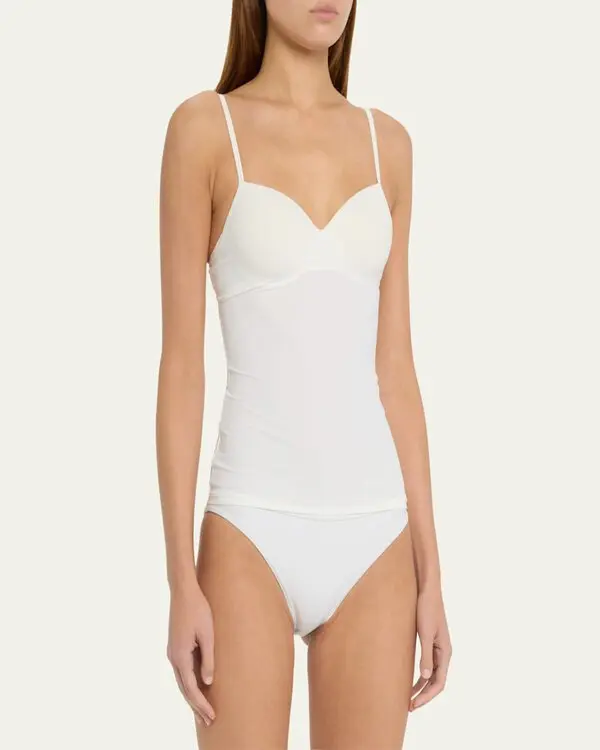 Hanro Allure Bra Camisole - Off White