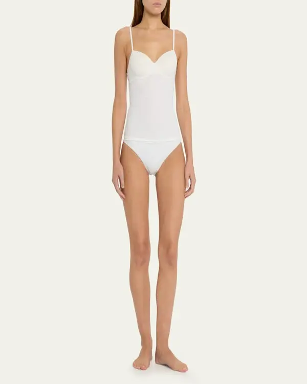 Hanro Allure Bra Camisole - Off White