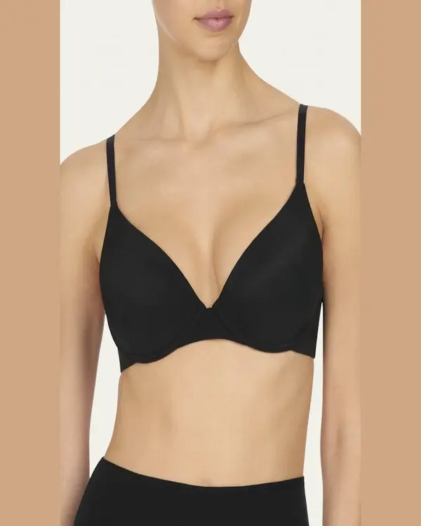 Natori Minimal Convertible Push-up Bra - Black