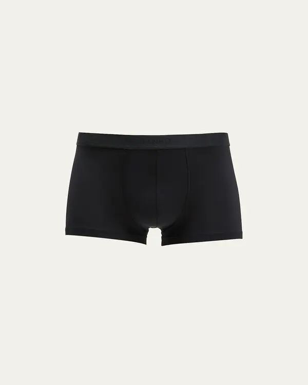 Hanro Micro Touch Boxer Brief - Black