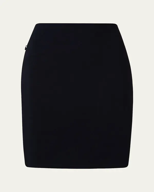 Akris Stretch-jersey Above-knee Skirt