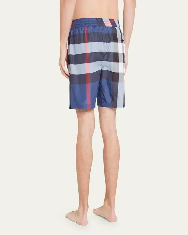 Burberry Guildes Signature Check Swim Trunks