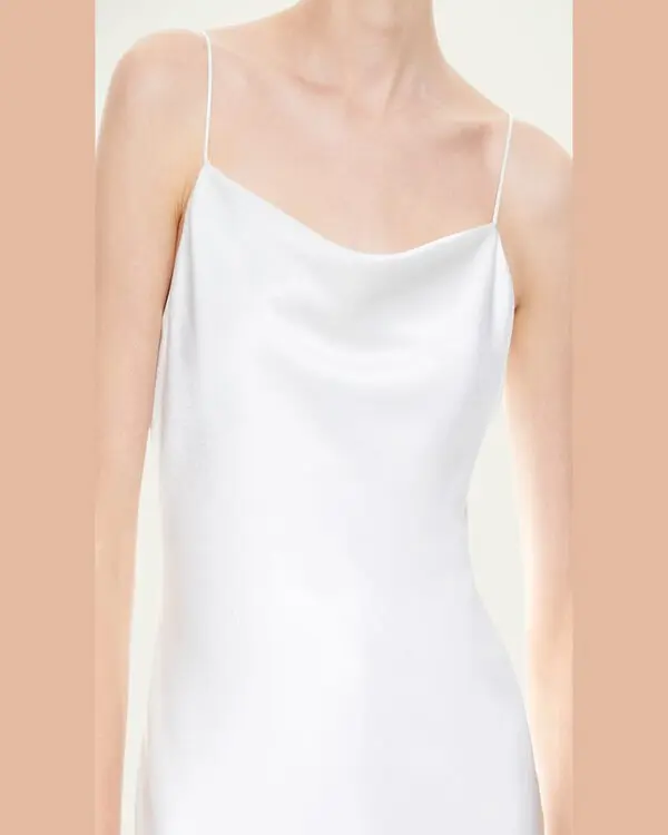 Alice + Olivia Harmony Mini Slip Dress - Off White