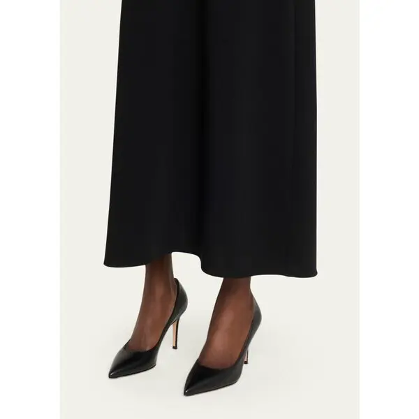 GIANVITO ROSSI 85 Vitello Leather Pumps
