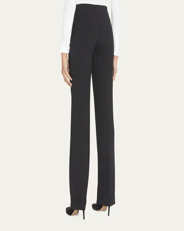 Akris Carol Classic Flat-front Pants