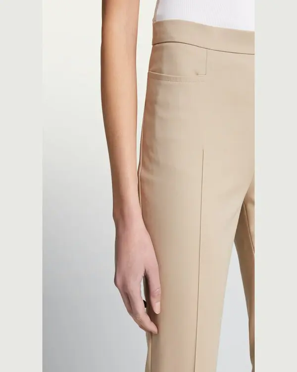 Akris Franca Cropped Trousers - Light Brown