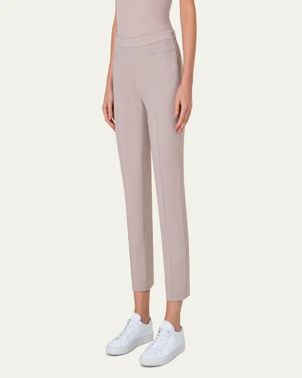 Akris Franca Cropped Trousers - Light Brown