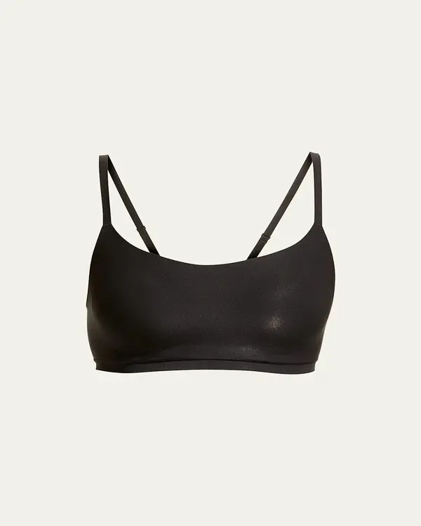 Chantelle Soft Stretch Scoop-neck Bralette - Black