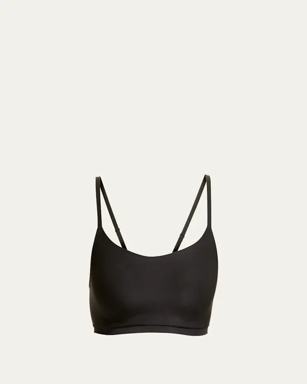Chantelle Soft Stretch Scoop-neck Bralette - Black