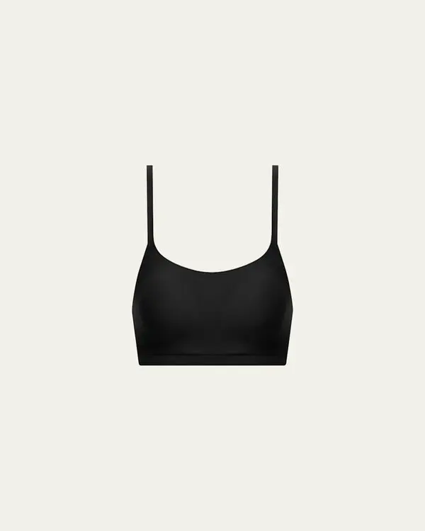 Chantelle Soft Stretch Scoop-neck Bralette - Black