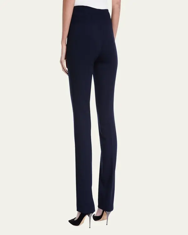Akris Constance Double-face Wool Pants