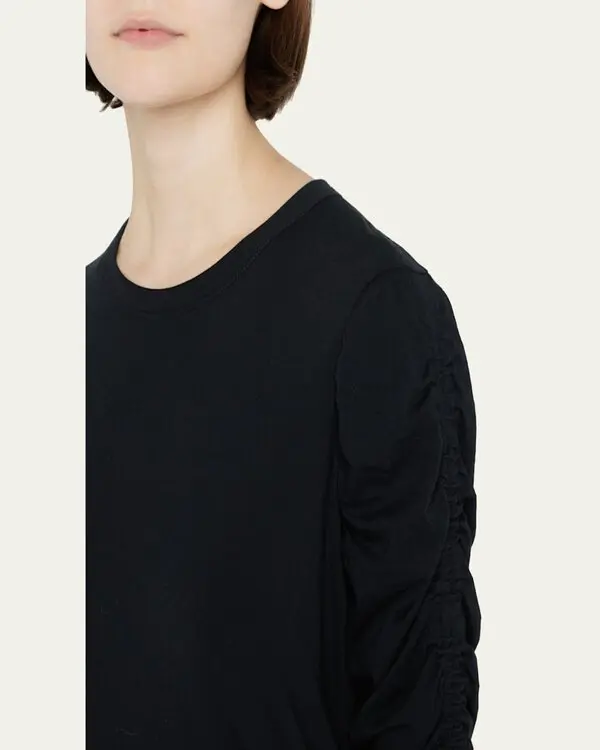 Veronica Beard Waldorf Tee - Black