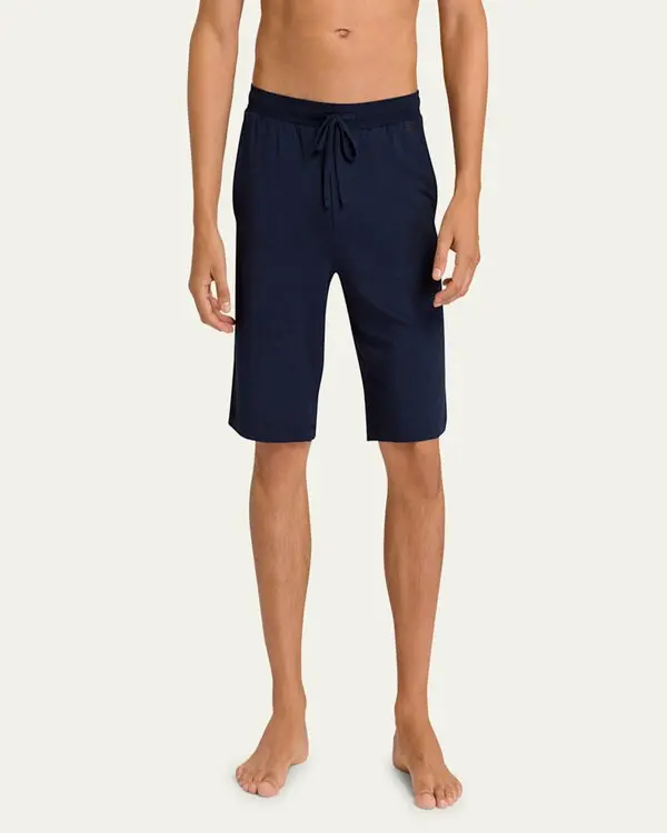 Hanro Casual Lounge Shorts - Navy