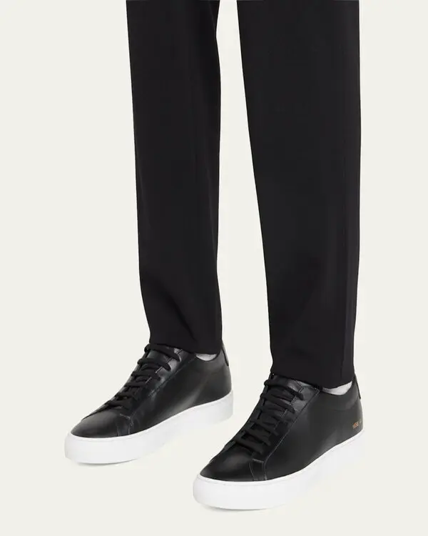 COMMON PROJECTS Achilles Leather Low-top Sneakers - Black