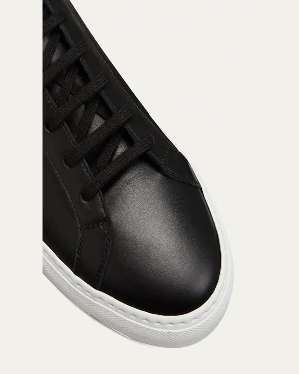 COMMON PROJECTS Achilles Leather Low-top Sneakers - Black