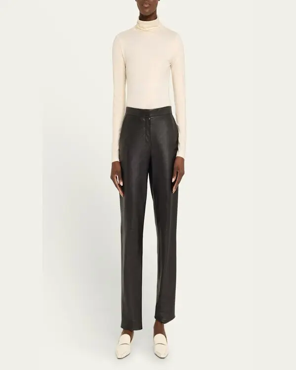 Majestic Filatures Metallic Turtleneck Top