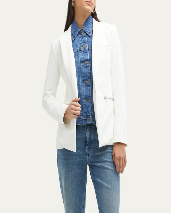 Veronica Beard Slate Denim Dickey - Blue