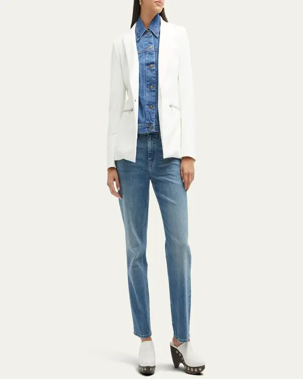 Veronica Beard Slate Denim Dickey - Blue