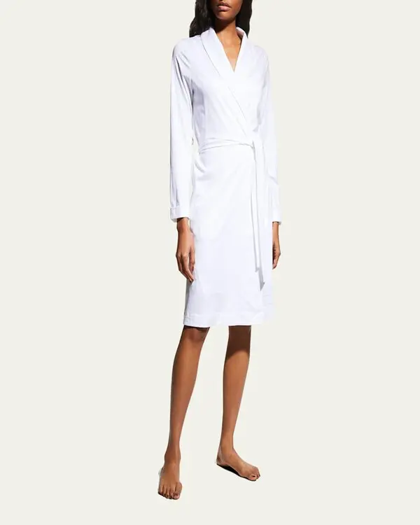 Hanro Cotton Jersey Short Robe