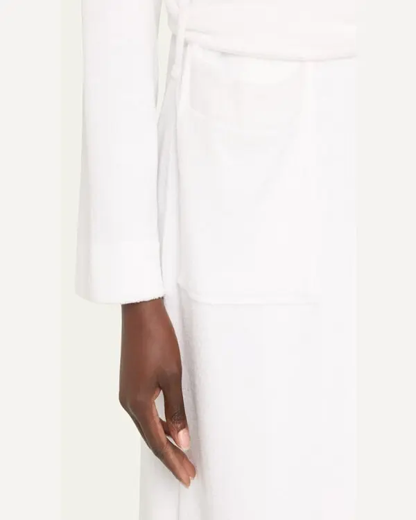 Hanro Hooded Plush Long Robe