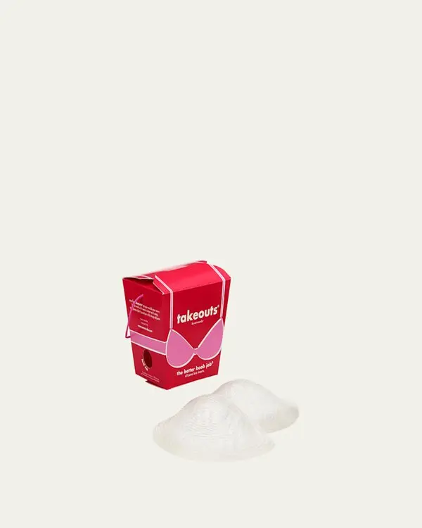 Commando Takeouts Silicone Bra Inserts - Clear