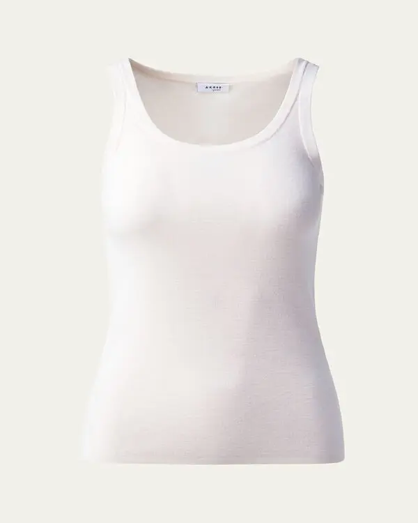 Akris Knitted Tank - Cream