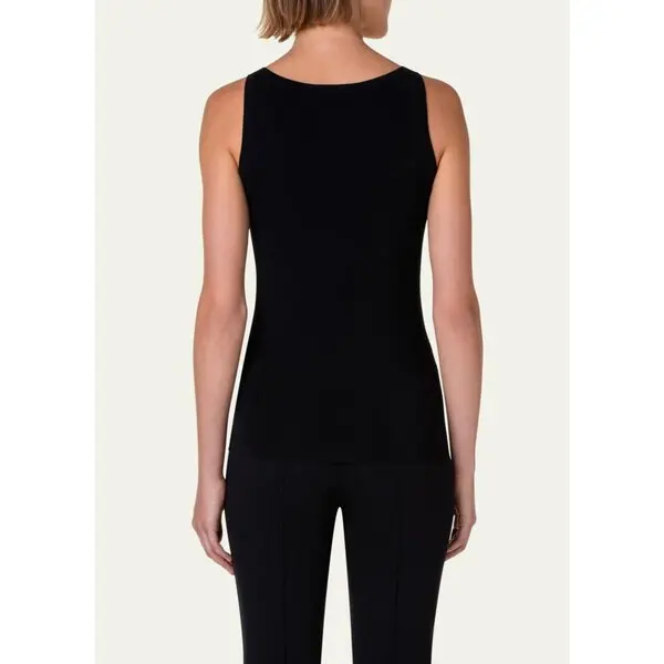 Akris Knitted Tank - Cream
