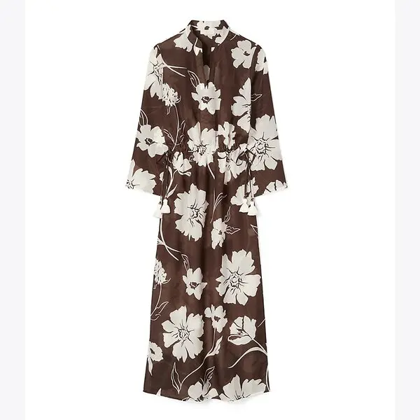 Tory Burch Printed Long Caftan - Daisy