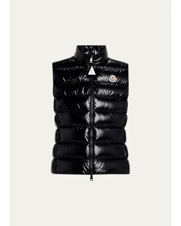 Moncler Ghany Down Vest - Black