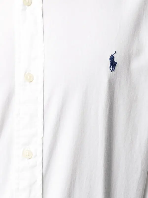 Polo Ralph Lauren Embroidered Logo Shirt - White